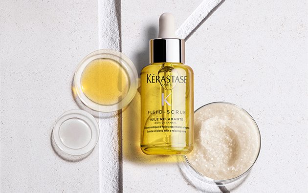 Fusio Scrub: Kerastase treatment